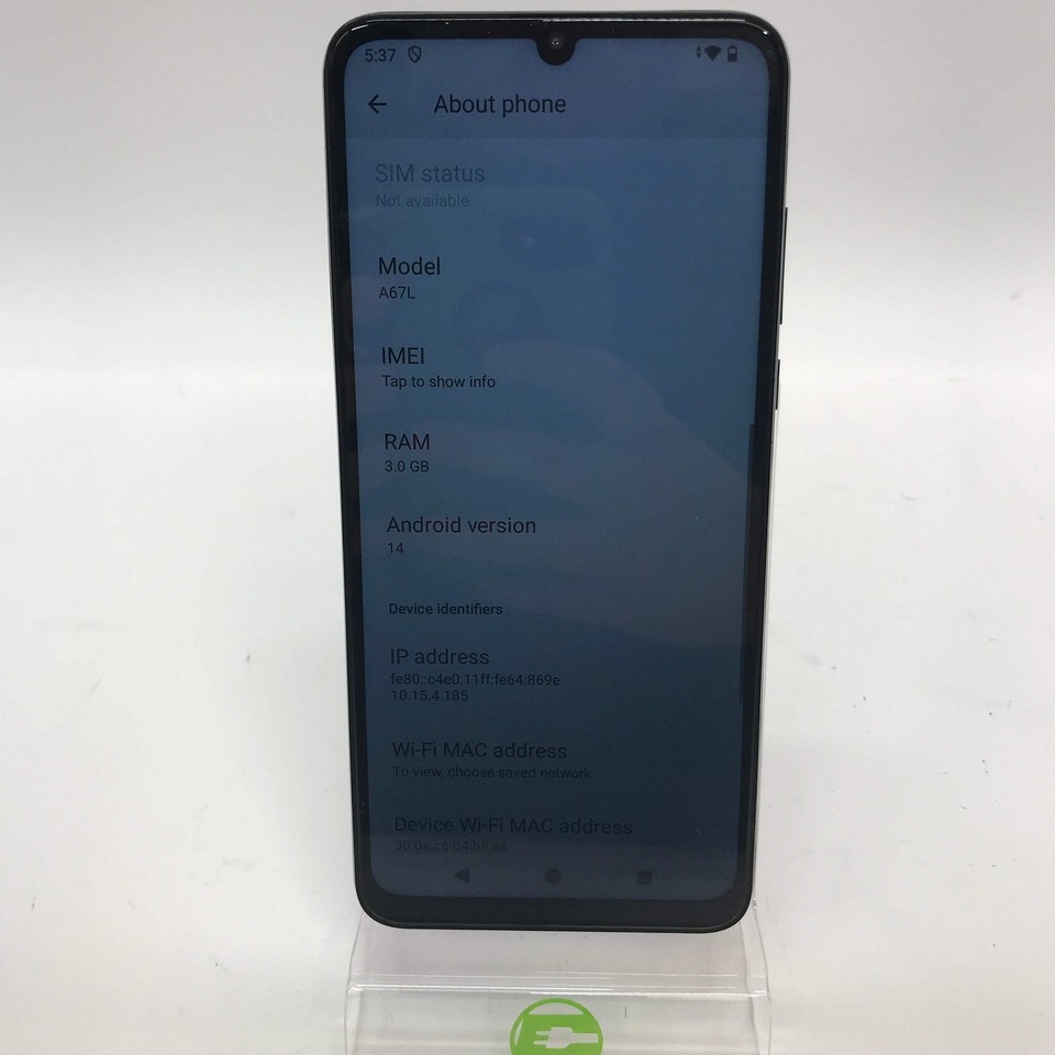 T-Mobile Foxx A67L 32GB 14 Black | eBay