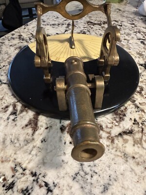 18th Century Canon Clock Sundial | eBay