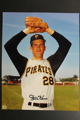 Steve Blass Pittsburgh Pirates Signed Autographed Vintage 8x10 Photo | eBay