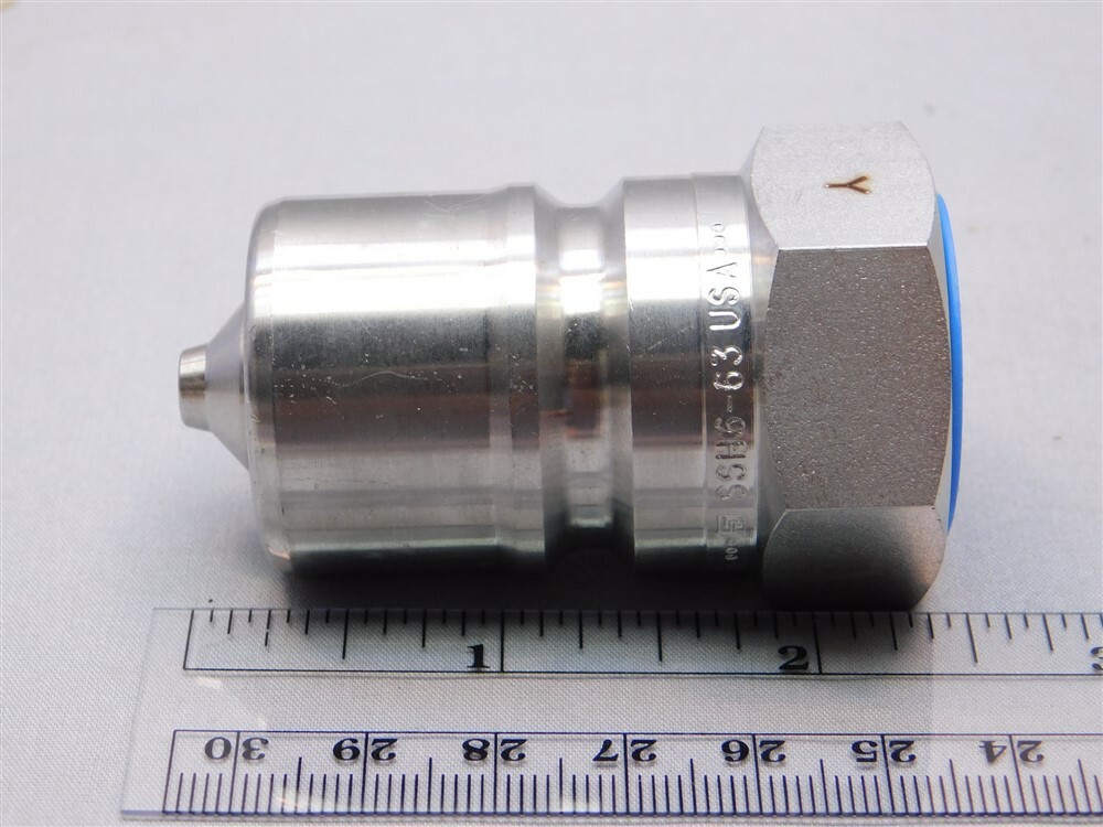 Parker SSH6-63 60 Series SS 3/4"NPTF Hydraulic General Purpose Quick ...