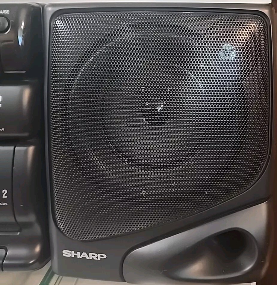 SHARP GC-CD30 Portable Stereo CD, Dual Cassette Deck, AM/FM Radio | eBay