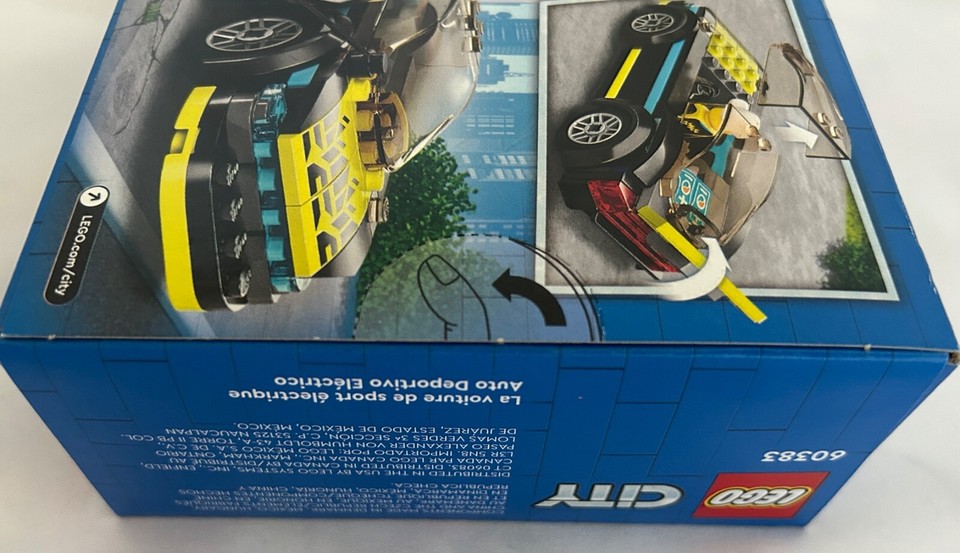 LEGO City 60383 Electric Sports Car | eBay
