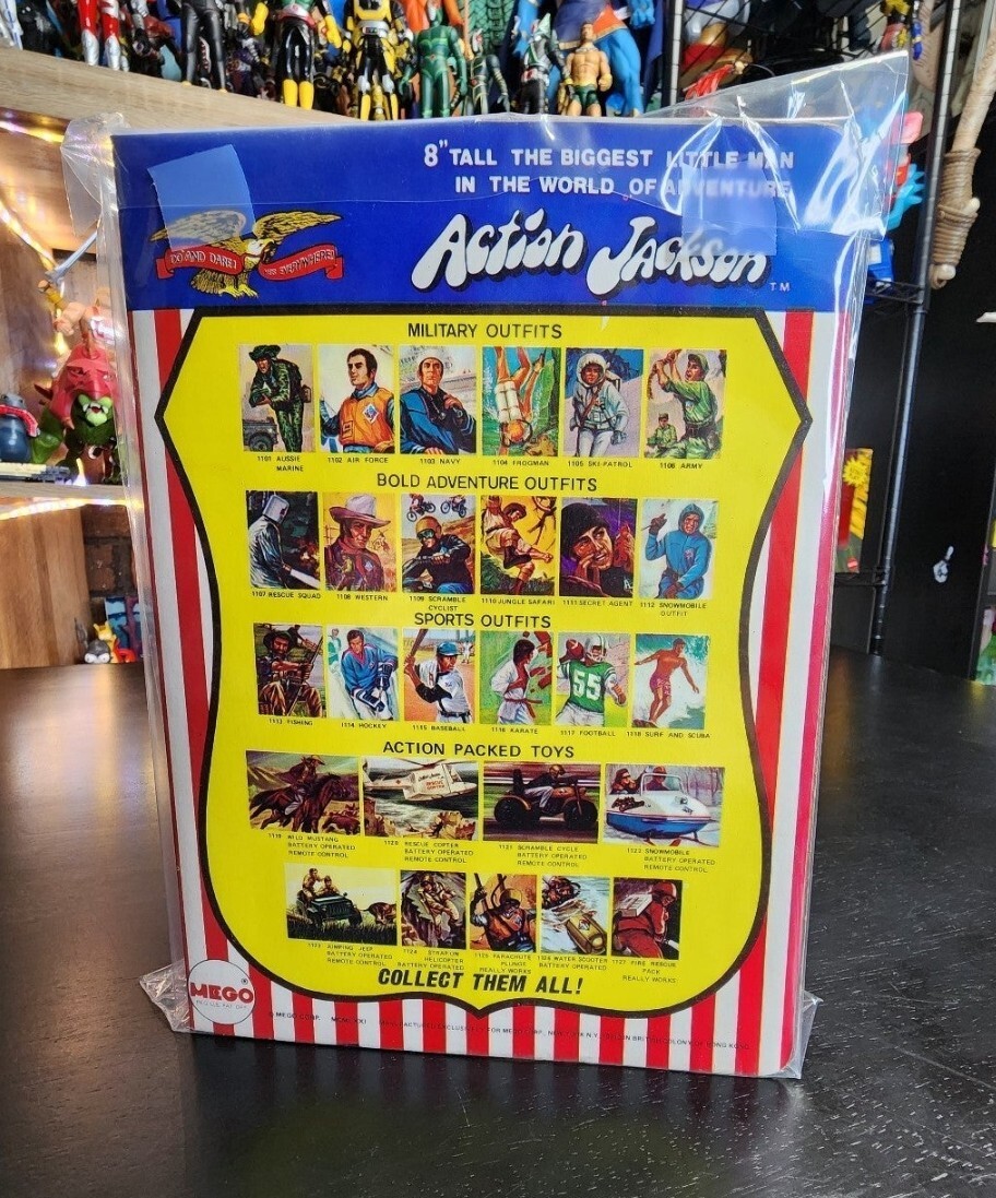Action Jackson Action Figure 1970 13 GREAT ACTION JACKSON Outfits And