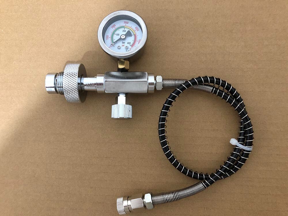 Paintball PCP Din Fill Station Charging kit 300 bar/ 4500 psi Air ...