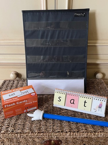 Bundle: Box Phonics+ High Freq/Tricky Words+Flip Chart+Pocket Chart ...