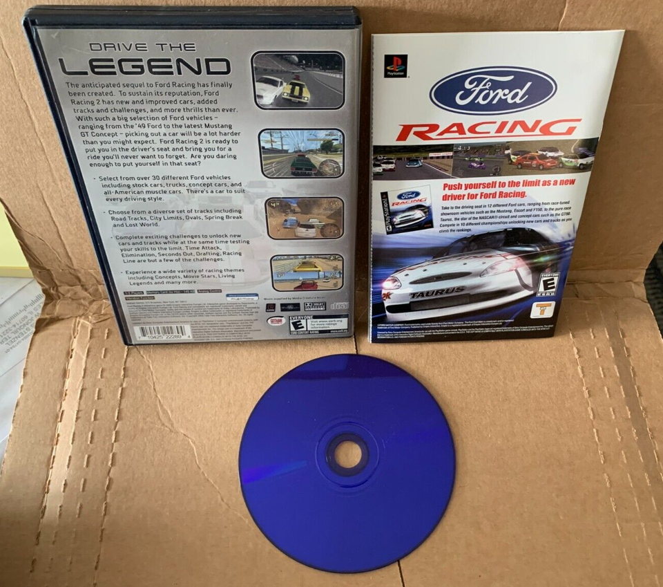 Ford Racing 2 (Sony PlayStation 2, 2003) PS2 Complete 710425222894 | eBay