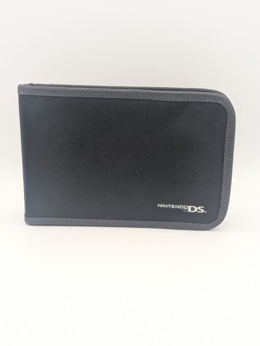 Nintendo 3DS XL DSi Lite Carrying Case Black W/ Gray Trim - Used ...