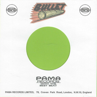 PAMA BULLET 1969 TO 1971 UK REPRODUCTION RECORD SLEEVE PACK OF 10 | eBay
