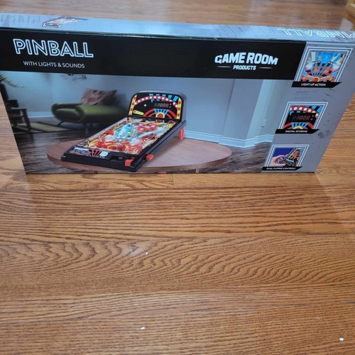 Table Top Pinball Machine with Lights and Sounds | eBay