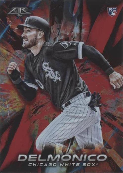 2018 Topps Fire - Nick Delmonico #191 Flame (RC) for sale online | eBay