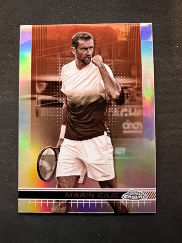 Marin Cilic 2024 Topps Chrome Tennis - Sepia Refractor 190 | eBay