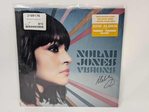 NEW Norah Jones Visions SIGNED Orange Vinyl Rough Trade Exclusive ...