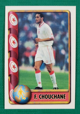 1998 Navarrete France World Cup FIFA Ax Sticker #490 FERID CHOUCHANE ...