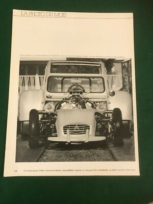 2CV DRAG CAR LOOKS GREAT POSTER ADVERT READY FRAME A4 SIZE Z | eBay UK