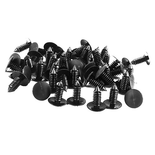 50x Nylon Tree Type Push Rivet Car Retainer Clips for Car Canopy ...