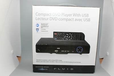 COMPACT DVD, CD, JPEG PLAYER FLUID DOLBY DIGITAL WITH USB & REMOTE ...