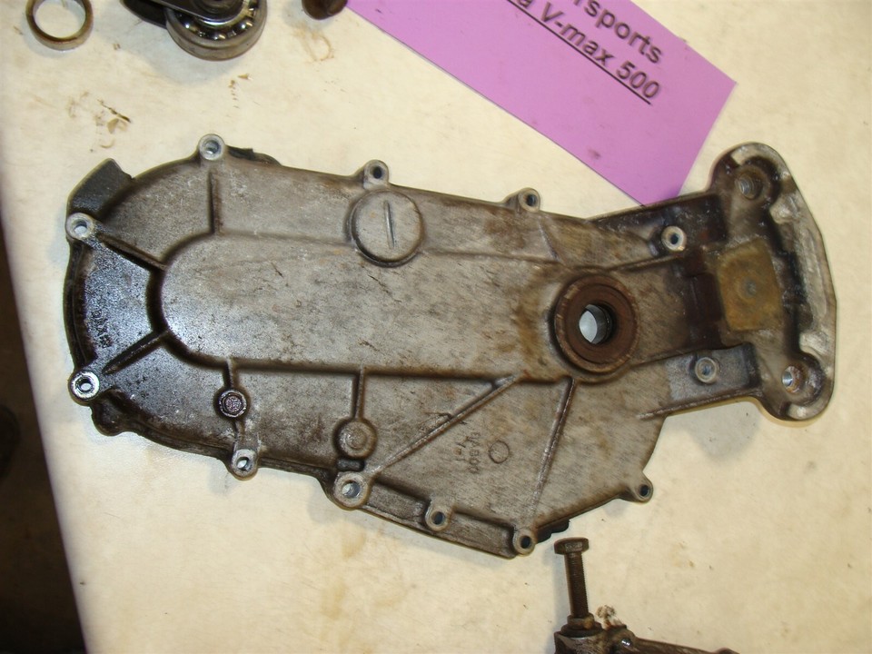 1994 YAMAHA VMAX 500 8AB chaincase cover drive housing case chain ...