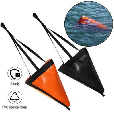 24"/32" Drift Sock Sea Anchor Drogue Sea Brake Fit for 15ft-20ft ...