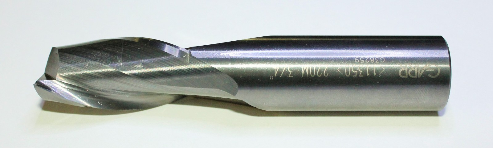 GARR 2 FL 30 Deg End Mill, Series 220M,3/4" DIA (REGROUND TO .724") EDP ...