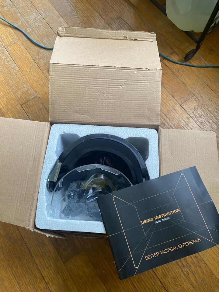 ATAIRSOFT Pilot Mask Airsoft mask w/ dark lens | eBay