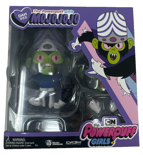The Powerpuff Girls Mojo Jojo DAH-052 Action Figure Complete In Box! | eBay