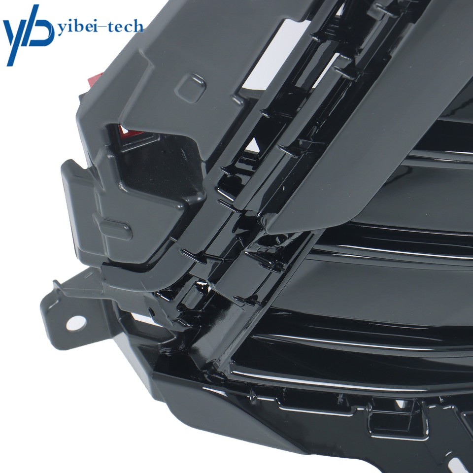 Fit For Chevrolet Blazer RS 2023-24 2025 Shiny Black Front Upper Grille ...