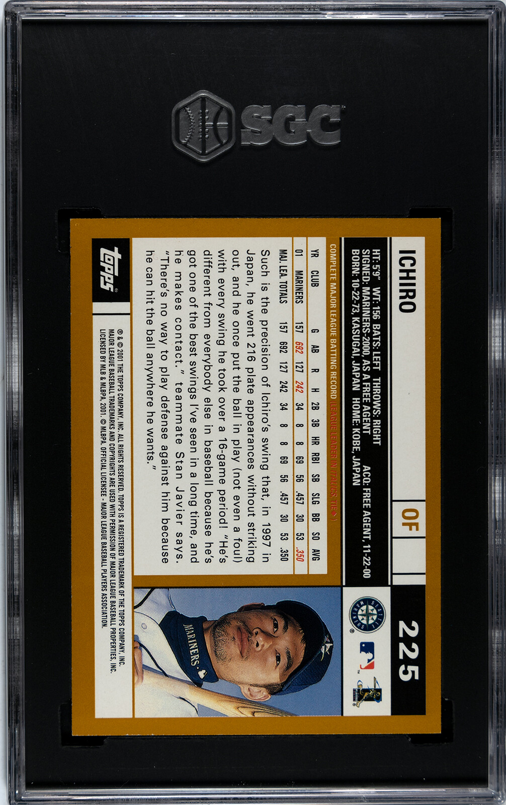 2002 Topps - Gold #225 Ichiro Suzuki /2002 for sale online | eBay