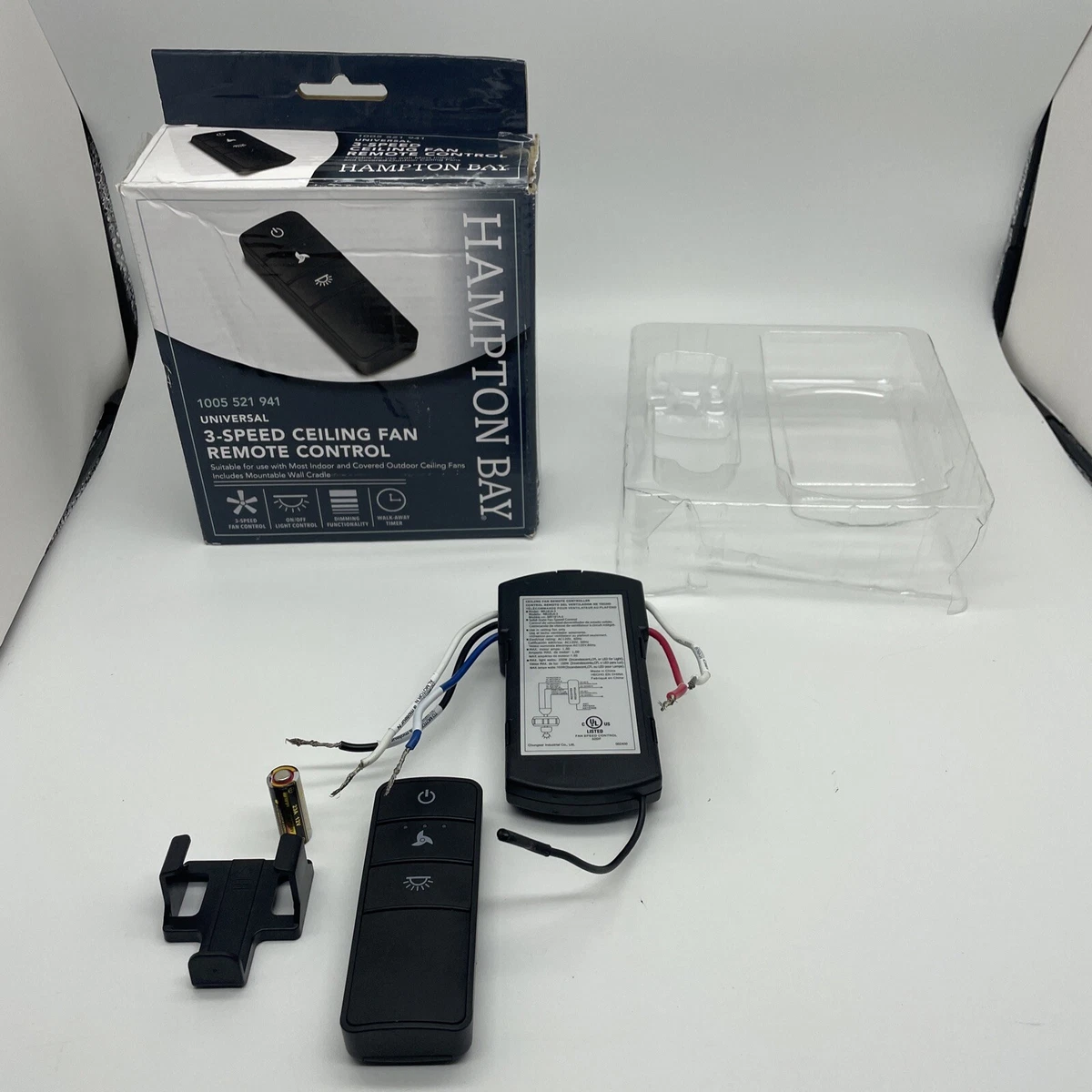 Universal Remote Ceiling Fan Hampton Bay | Shelly Lighting