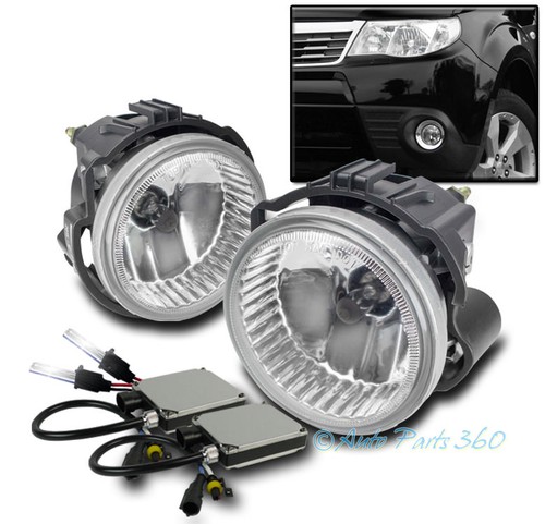 09-13 SUBARU FORESTER/08-10 IMPREZA WRX STI BUMPER FOG LIGHTS LAMP ...