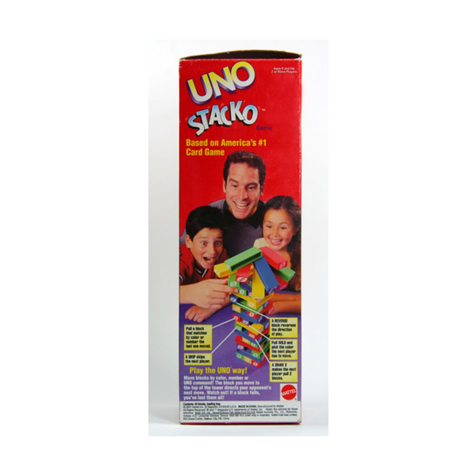 Mattel Cardgame UNO Stacko (1999 edition) Box EX/NM | eBay