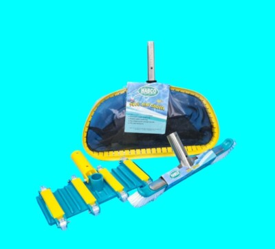 PRO POOL CLEANING EQUIPMENT SET HABCO PROFESSIONAL POOL CLEANING TOOLS ...