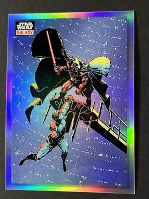 2023 STAR WARS GALAXY, #1, Luke In Peril, RAINBOW, Darth Vader, Luke ...