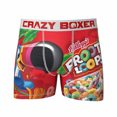 Fruit Loops Boxer Briefs Red | eBay