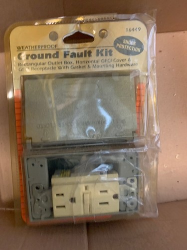 Sigma Electric weatherproof metal GFCI kit | eBay