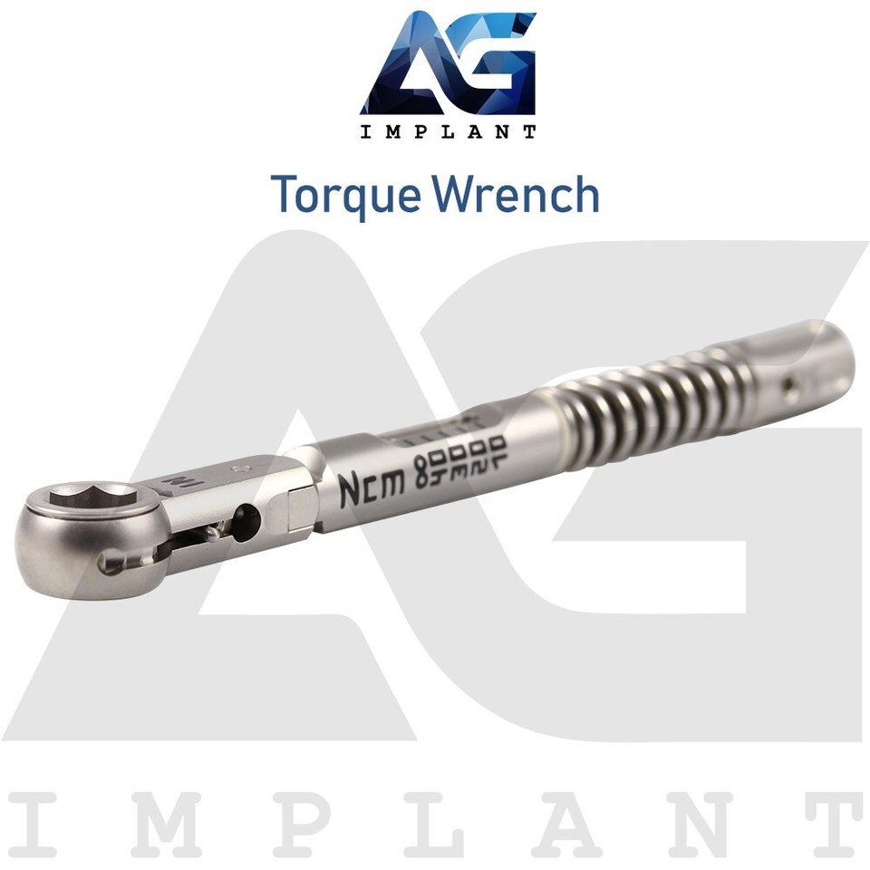 Wrench Torque Ratchet 6.35mm Driver Tool Instrument Stainless Steel ...