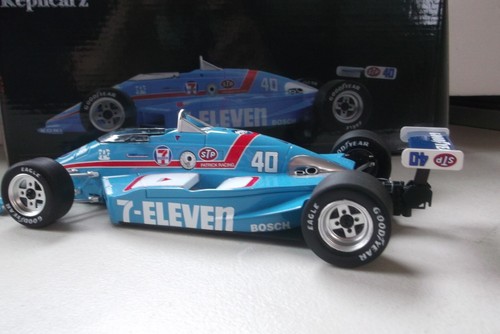 EMERSON FITTIPALDI ERROR CAR 7-ELEVEN MICHIGAN WINNER 1985 MARCH 85C ...