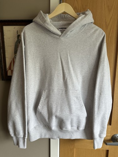 Todd Snyder Champion Relaxed French Terry Hoodie Silver Mix Medium | eBay