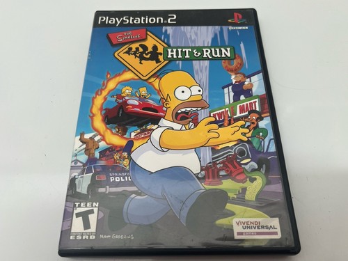 The Simpsons: Hit & Run (PlayStation 2, 2003) CIB w/Reg. Card - TESTED ...