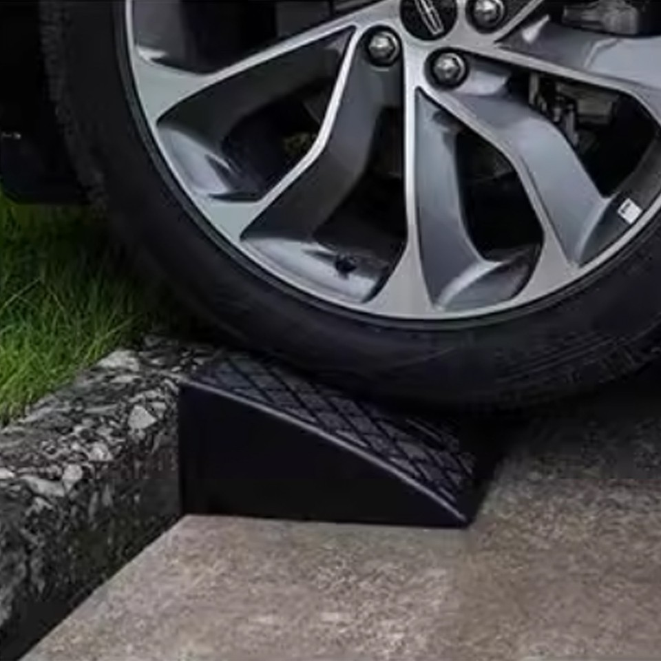Curb Ramp Vehicle Slope Kerb Garage Ramps Car Wheelchair Threshold Tool ...