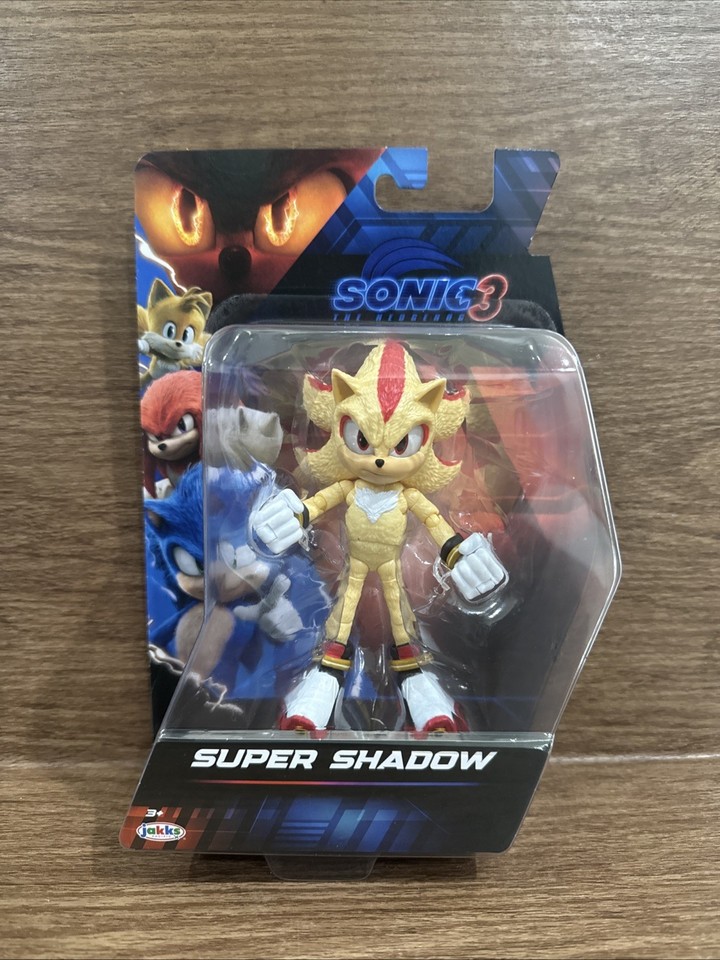 Sonic 3 Shadow And Super Shadow Figures | eBay