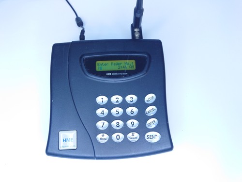 HME Wireless Paging System LTK-P1200 Pager Transmitter w/ Power Adapter ...