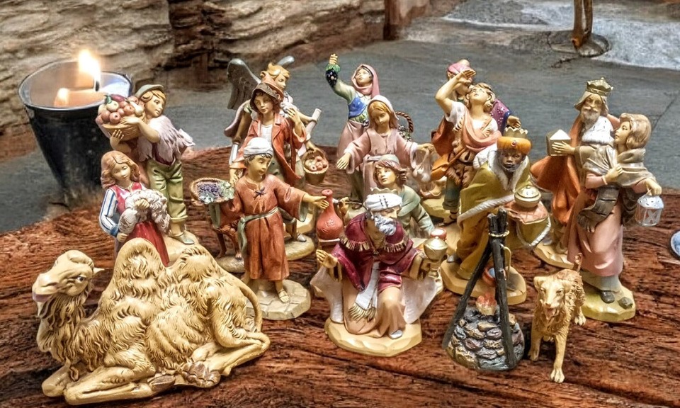 Fontanini Heirloom Nativity Set 5" Collection 18 Piecrs | eBay