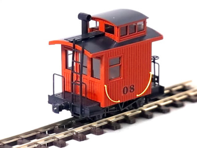HOn30/HOe Scale PH Shichiken Village Mini Size Cupola Caboose Kit ...