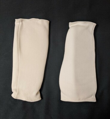 Large White color Elasticized forearm Pads | Arm Pads for Football ...