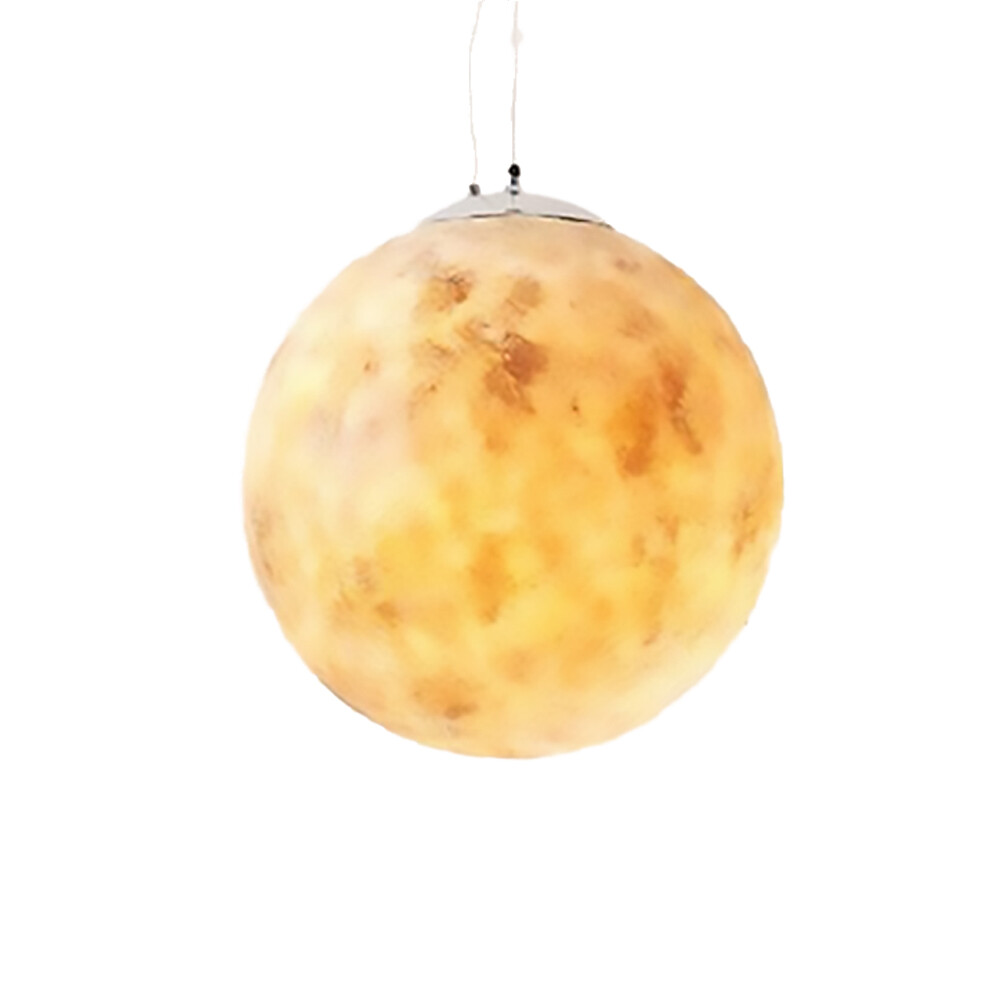 Acrylic Planet Pendant Lamp Bedroom LED Iron Light Globe Ceiling ...