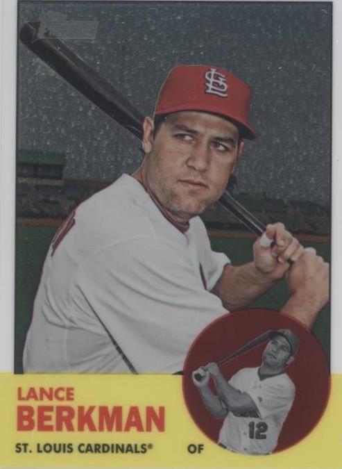 2012 Topps Heritage - Chrome Lance Berkman #HP13 /1963 for sale online ...