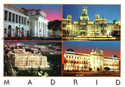 Picture Postcard:-Madrid (Multiview) | eBay UK
