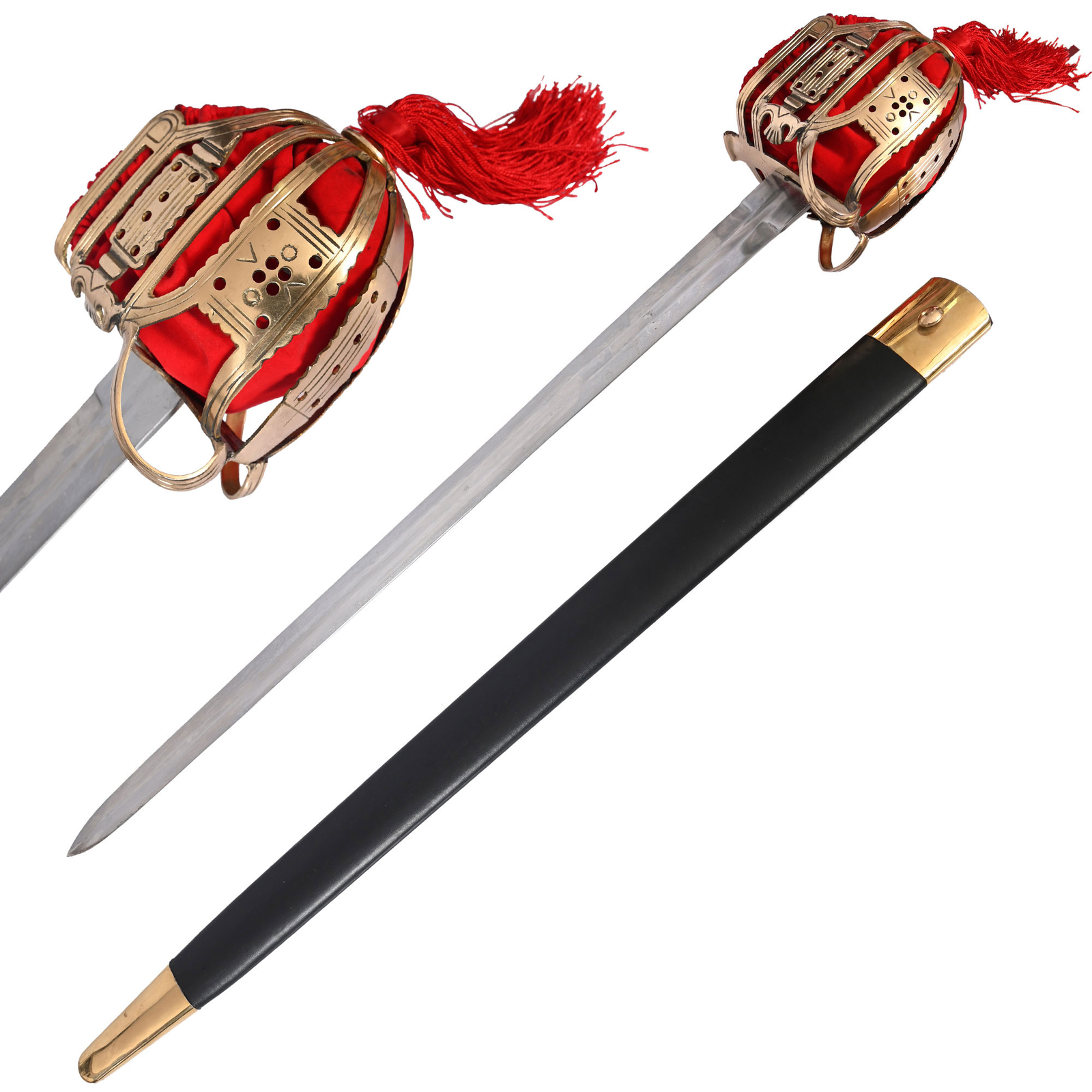 Scottish Basket Hilt Broadsword | eBay