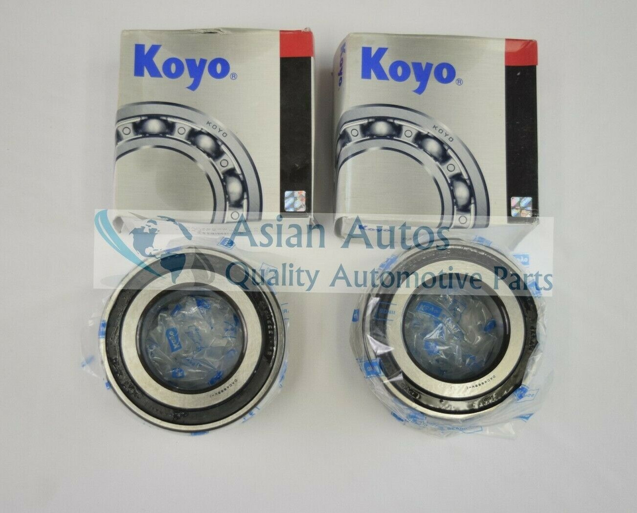 Koyo Rear Axle Bearings 2 x 9036948001 For Toyota Land Cruiser 1998 ...