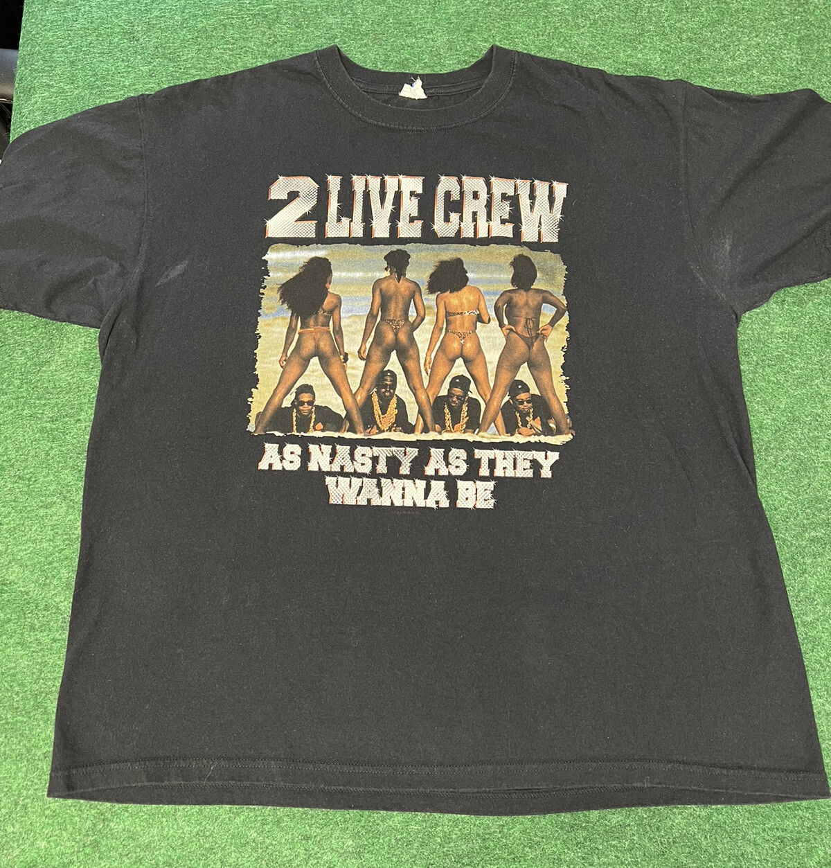 Vintage 2 Live Crew As Nasty As They Wanna Be Uncle Luke Miami Rap Tee ...